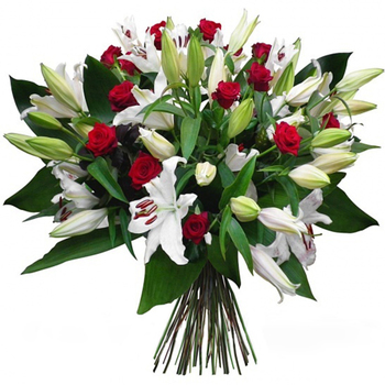 Bouquets de lys | Livraison rapide des lys en 4 h | 123fleurs