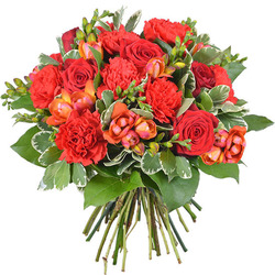 Fleur rouge - Envoyez un bouquet de fleurs rouges | 123fleurs