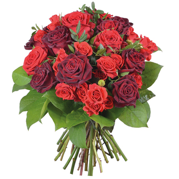 Fleurs rouge - Envoyez un bouquet de fleurs rouges | 123fleurs